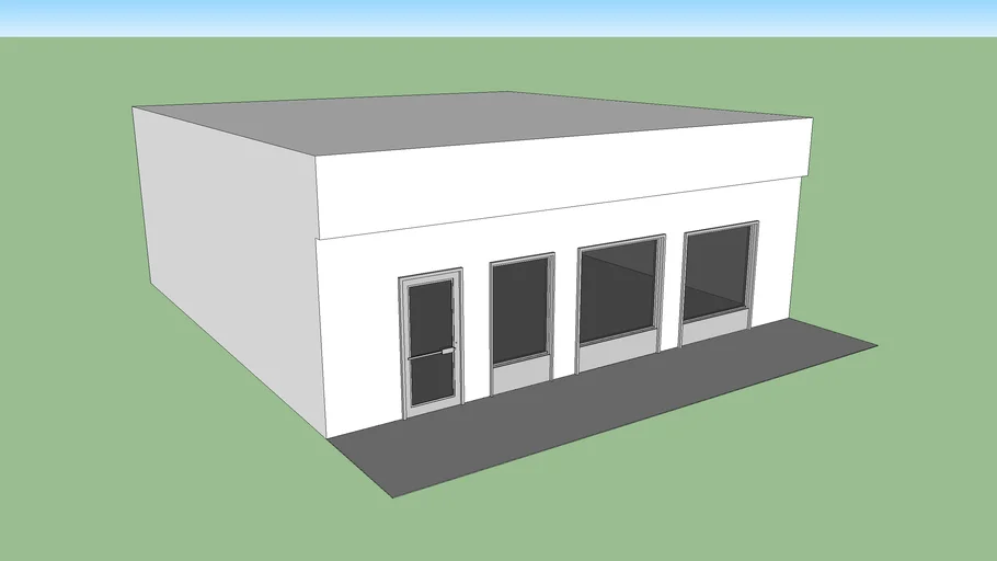 4 meters tall , 10 meters wide and 12 meters long commercial store ...
