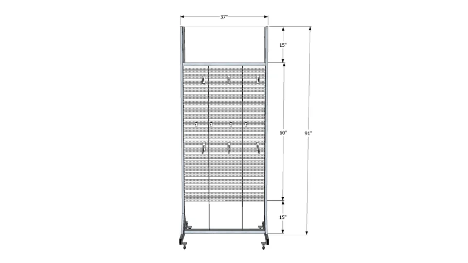 Grid Wall Module | 3D Warehouse