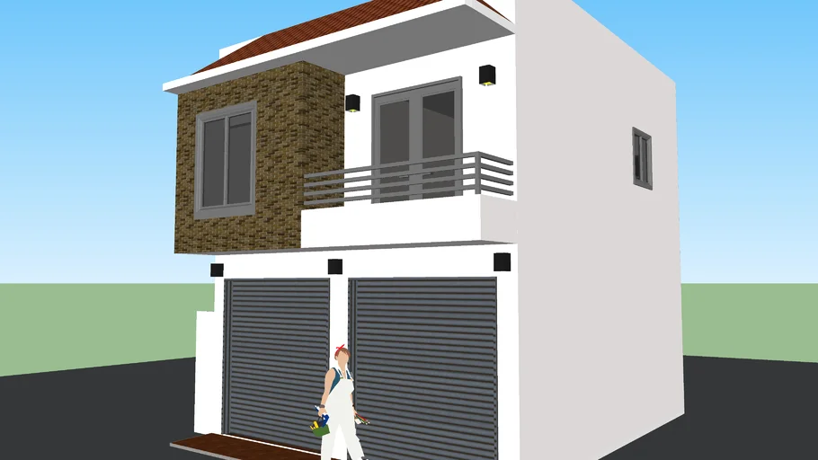 49.5M2 6.49x7.19 Loca Ap | 3D Warehouse