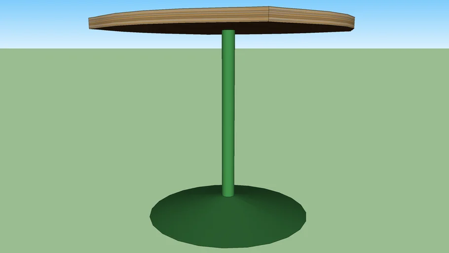 Cafe Table | 3D Warehouse