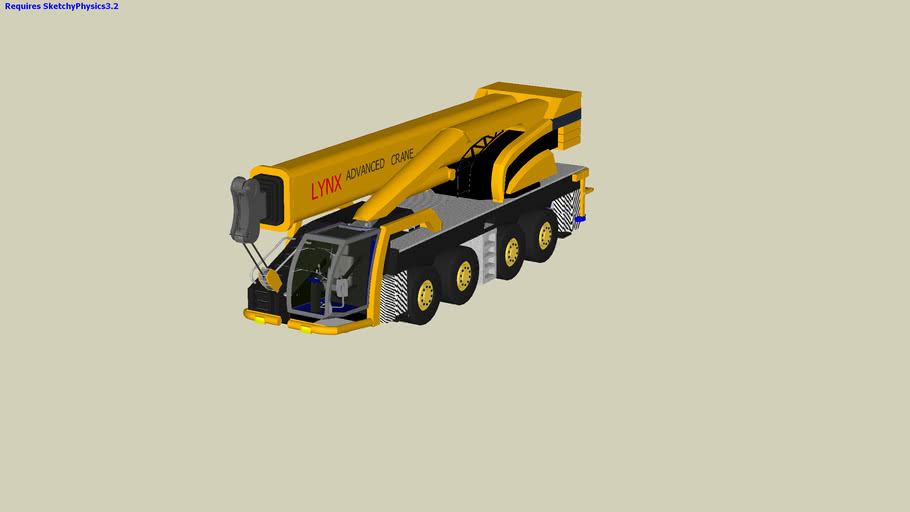 Mobile crane | 3D Warehouse