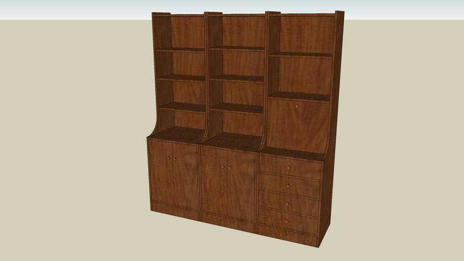 Book shelf | 3D Warehouse