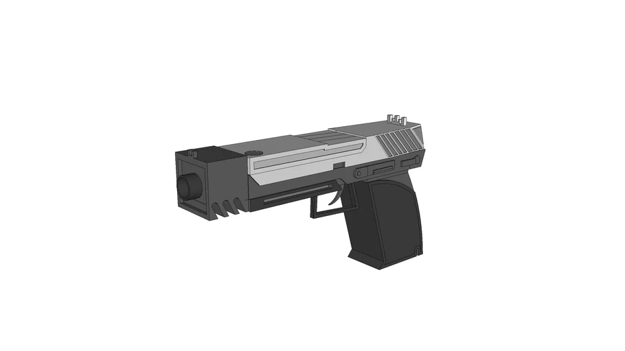 Hand Gun | 3D Warehouse