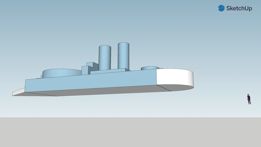 HMS THUNDERCHILD | 3D Warehouse