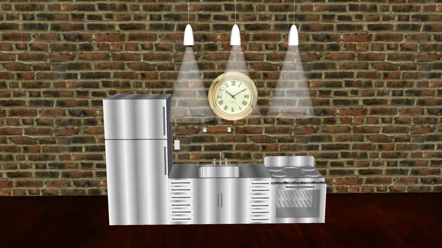 Kitchen Setup | 3D Warehouse