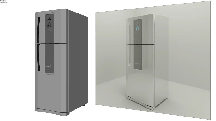 Geladeira Eletrolux | 3D Warehouse