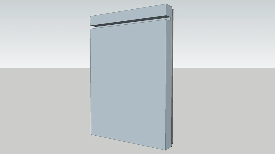 Ronda QK21 D or S Single Door | 3D Warehouse