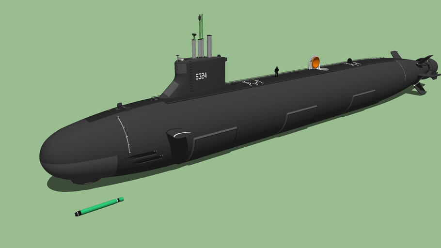 Attack Submarine | 3D Warehouse