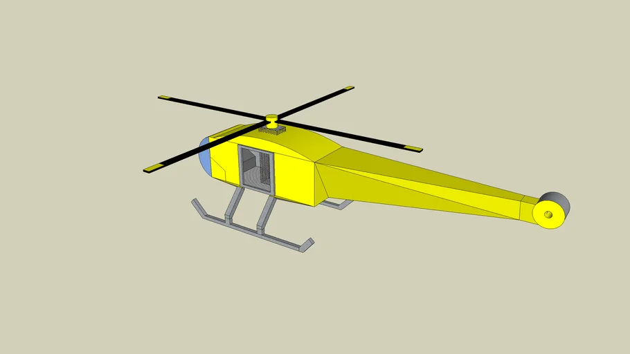 Helicopter | 3D Warehouse