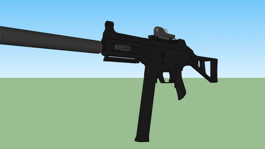 H&K UMP.45 Custom | 3D Warehouse