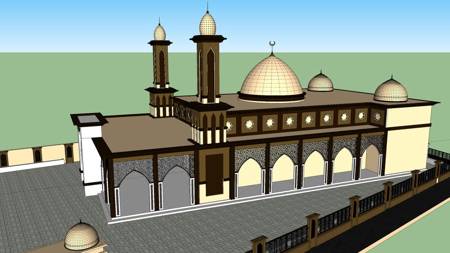 Masjid Minimalis | 3D Warehouse