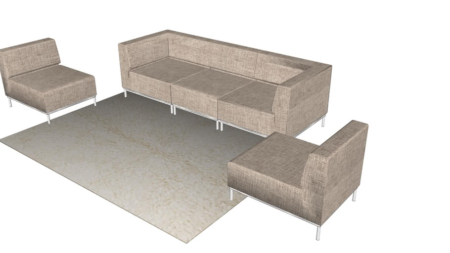 CB2 Sectional | 3D Warehouse