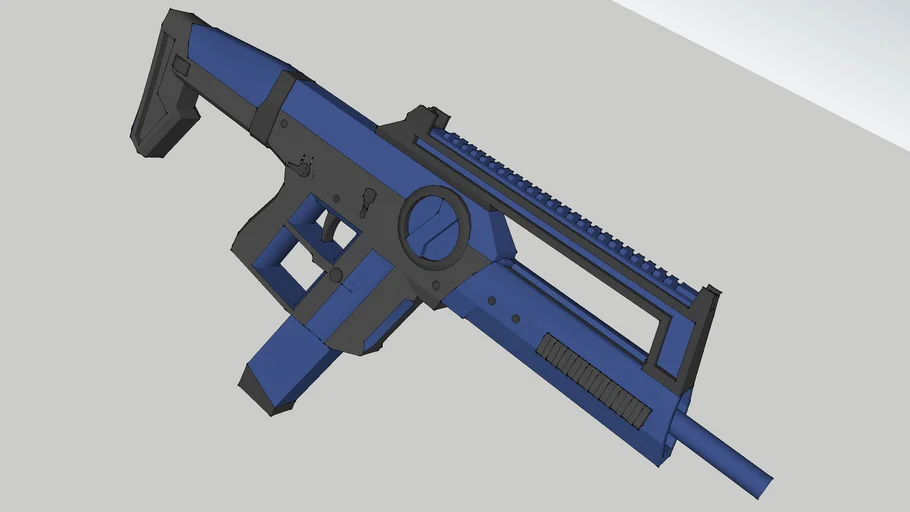Semi-Auto Assault Rifle NK-25A | 3D Warehouse
