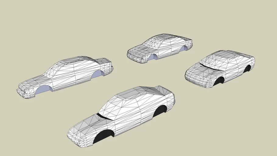 2 CAR TEMPLATES | 3D Warehouse