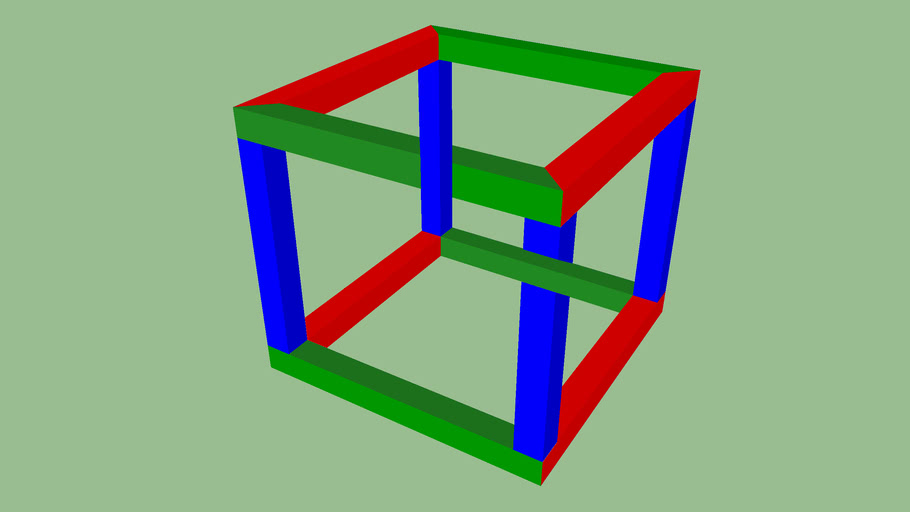 intertwined cubes | 3D Warehouse