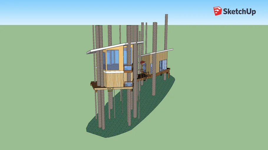 April 1 Daves Treehouse by SHJ | 3D Warehouse