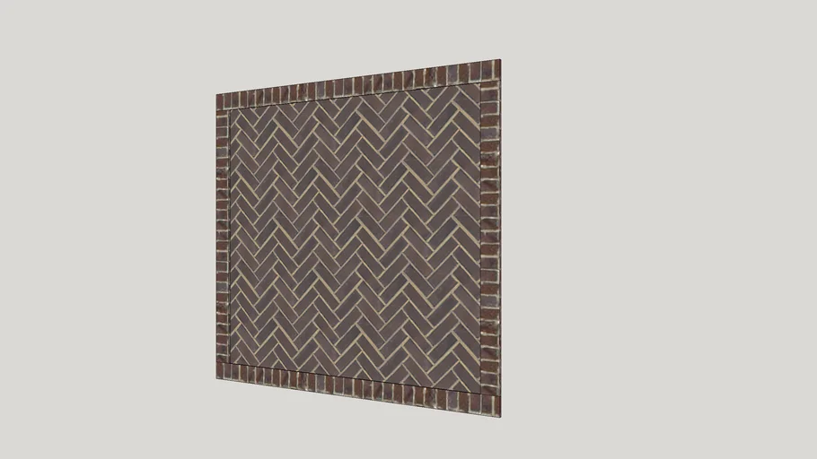 Herringbone brick | 3D Warehouse