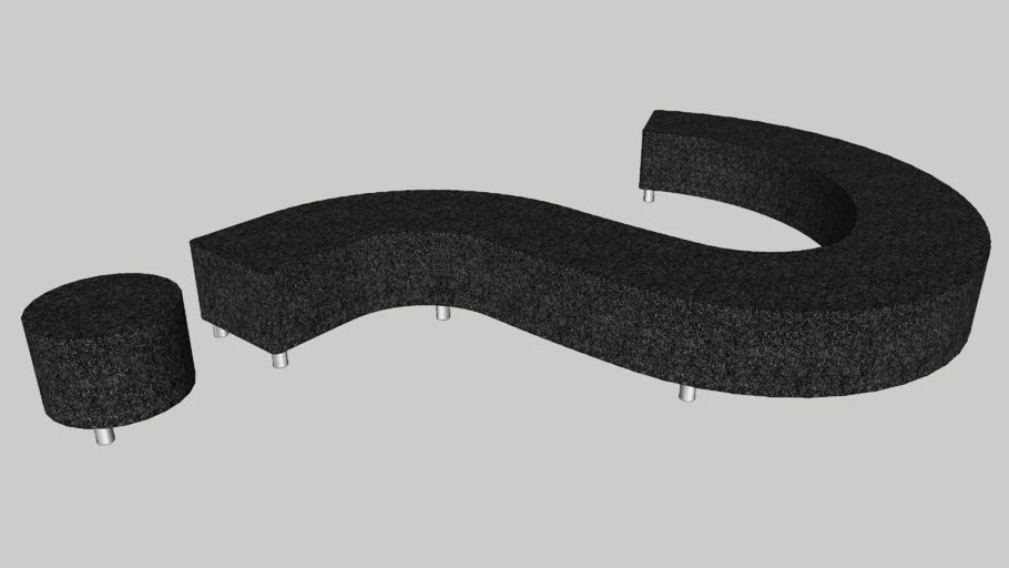 Question Mark Sofa | 3D Warehouse