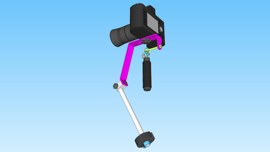 steadicam / steady cam / stabilizer / gopro - diy-homemade | 3D Warehouse