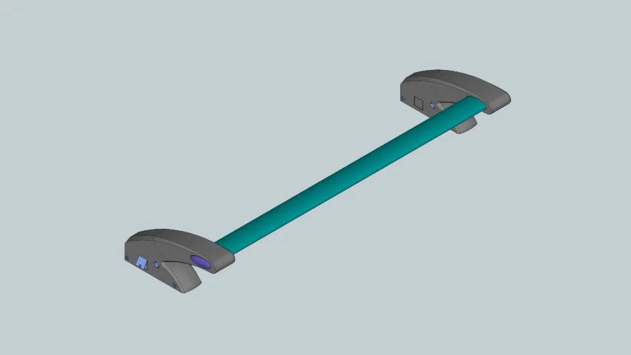Push bar handle | 3D Warehouse