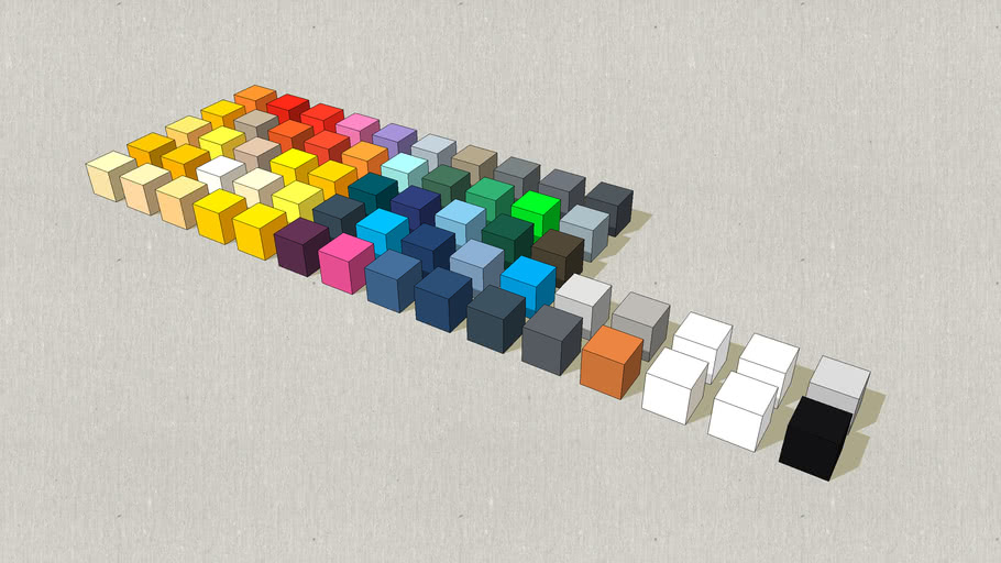 RAL Colors | 3D Warehouse