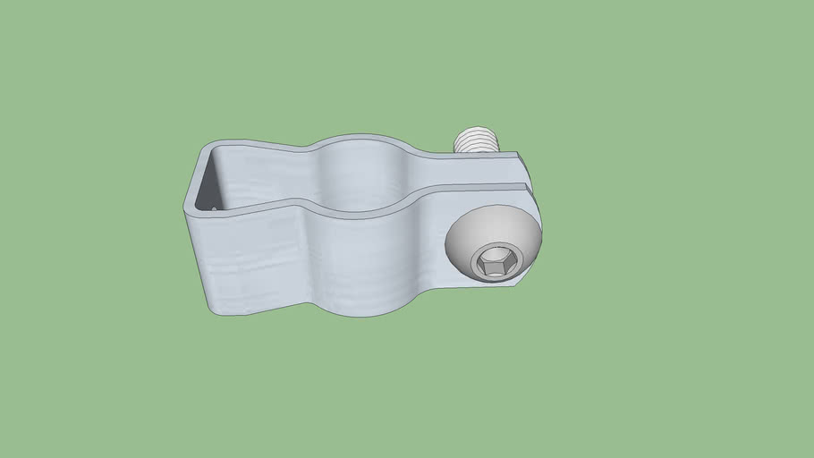 Offset conduit hanger | 3D Warehouse