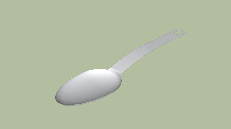 Simple Spoon | 3D Warehouse