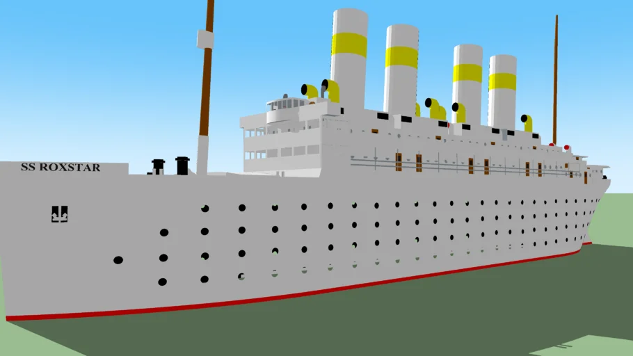 SS Vienna 'Cancelled conversion' Old reused model] | 3D Warehouse
