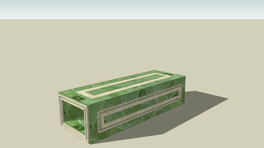 Stone Bench 2 | 3D Warehouse