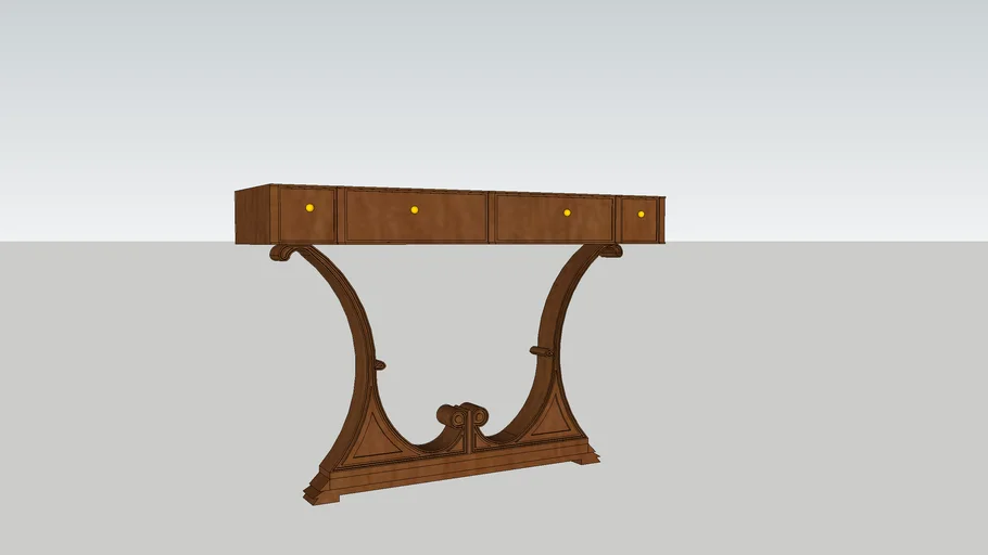 classic table | 3D Warehouse