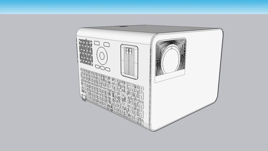 Projector BenQ X3000i | 3D Warehouse
