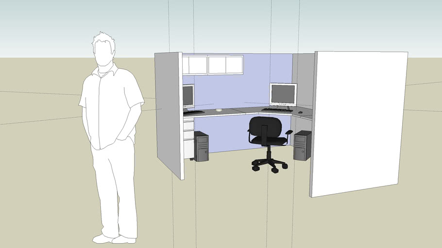 My Office Cubicle | 3D Warehouse