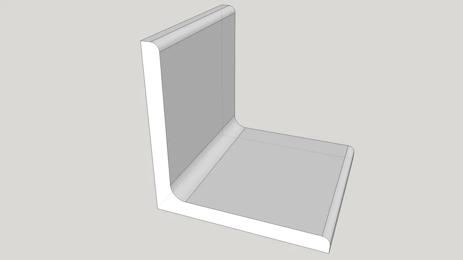 Angle profile 200x200x20 | 3D Warehouse