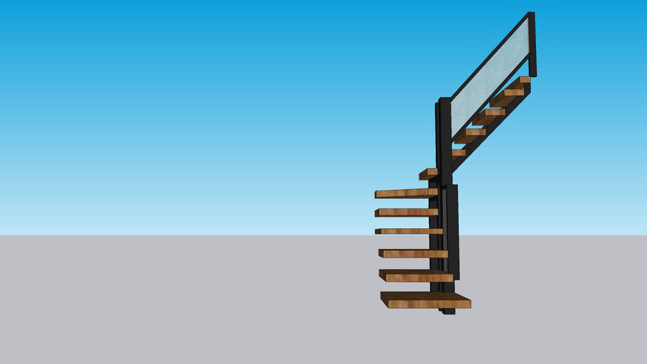 Tangga industrial | 3D Warehouse