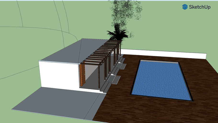 Copy of club house and swimming pool | 3D Warehouse