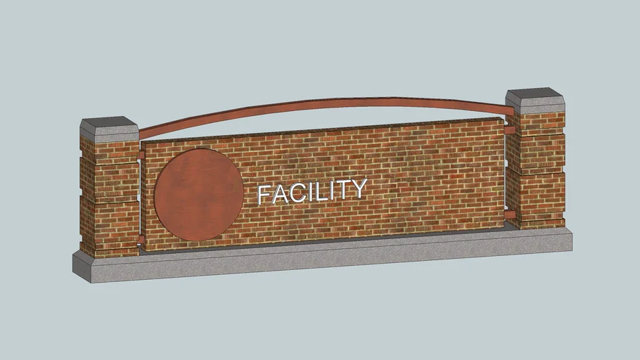 Sign- Exterior | 3D Warehouse