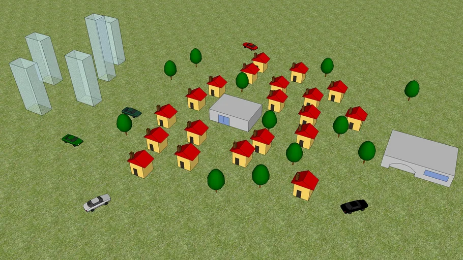 Sketchyphysics City | 3D Warehouse