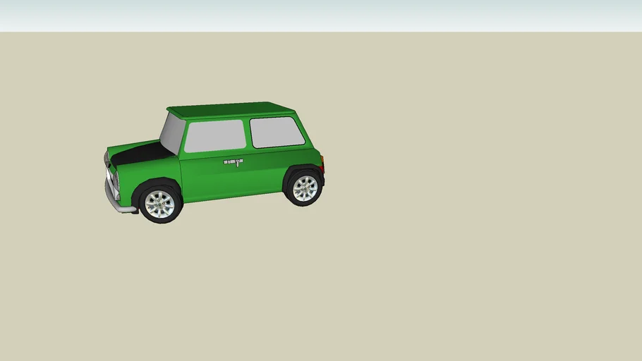 Mr Bean's Austin Mini Cooper | 3D Warehouse