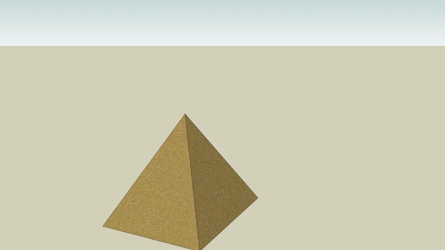 Piramide grande | 3D Warehouse