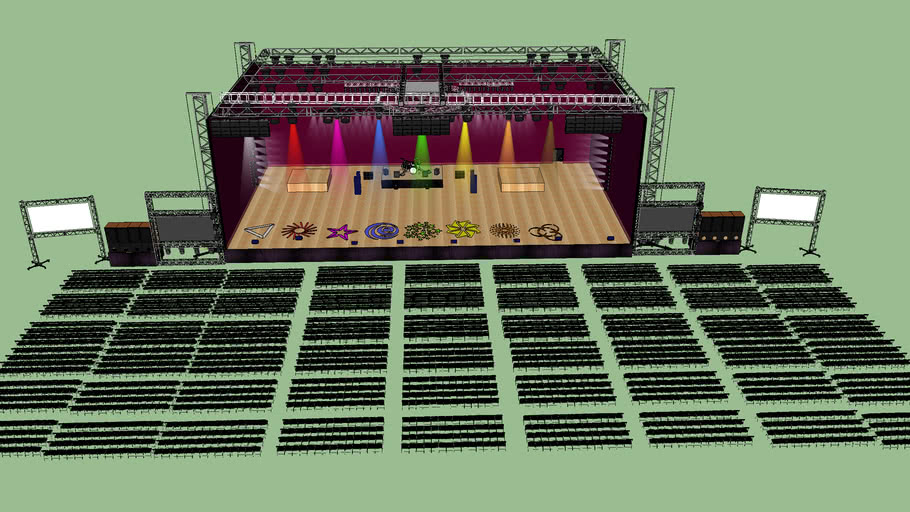 scene de concert | 3D Warehouse