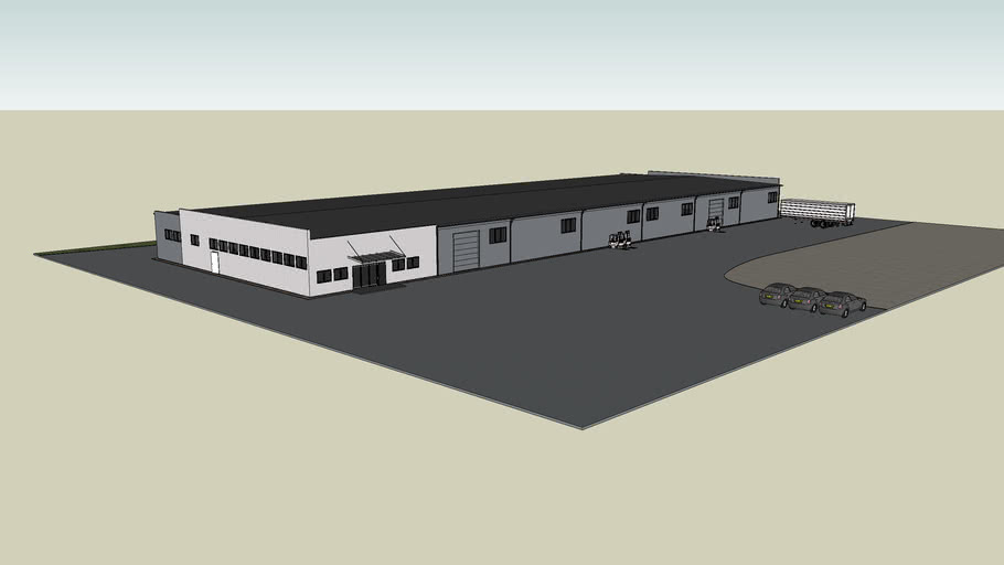 factory model | 3D Warehouse