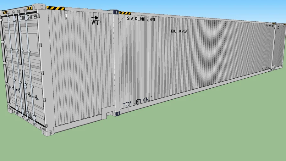 53 foot container | 3D Warehouse