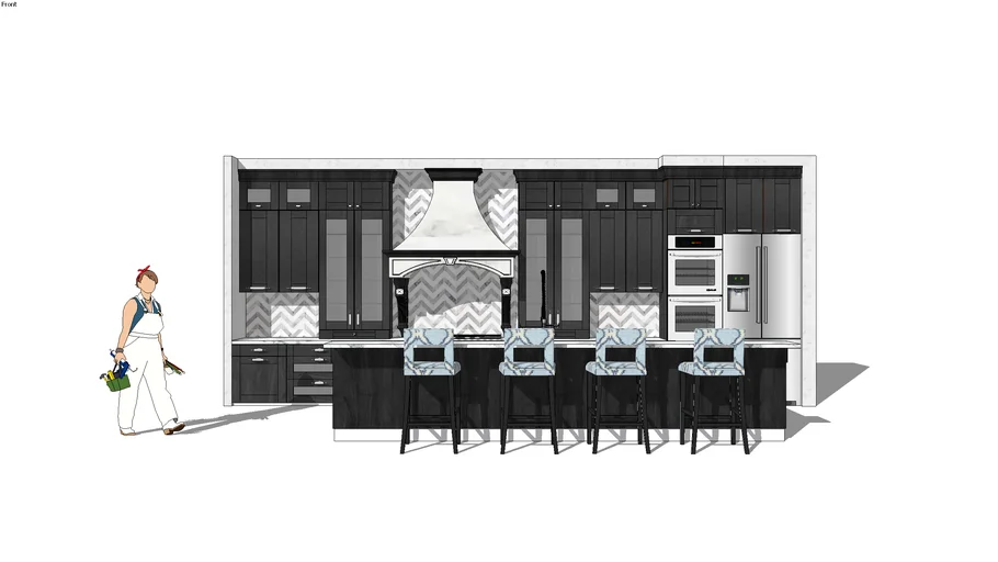 Kj Kitchen | 3D Warehouse