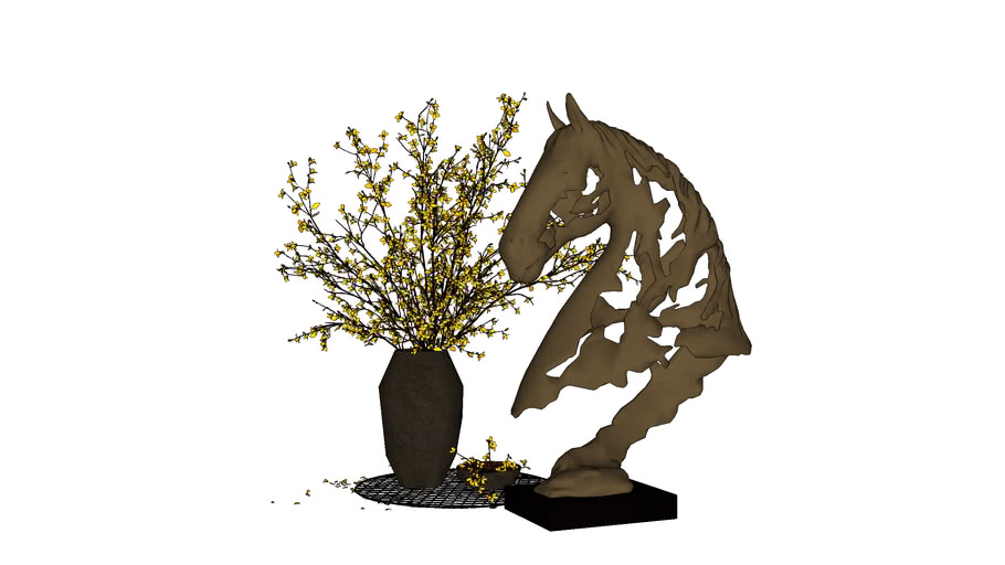 Flower Arrangement Decoration Dekorasi Bunga 3 | 3D Warehouse