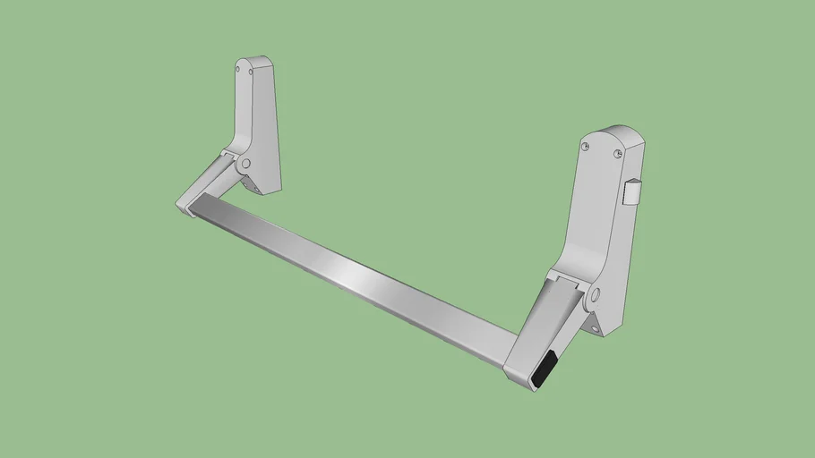 Door Panic Exit Device - Yale Crossbar Type | 3D Warehouse