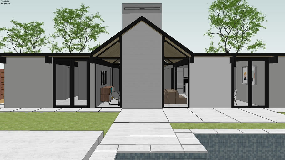 01 - Preview the SketchUp to Photoshop Rendering Project | 3D Warehouse