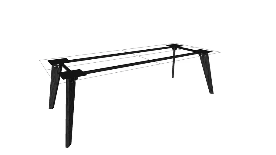 Splinta tafel 1000x2400 | 3D Warehouse