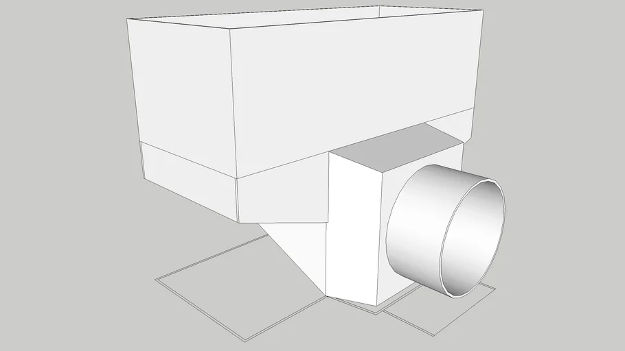 Register Plenum Perpendicular | 3D Warehouse