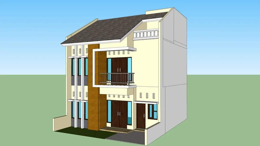 RUMAH MINIMALIS , HOUSE MINIMALIS , HOME 033 | 3D Warehouse