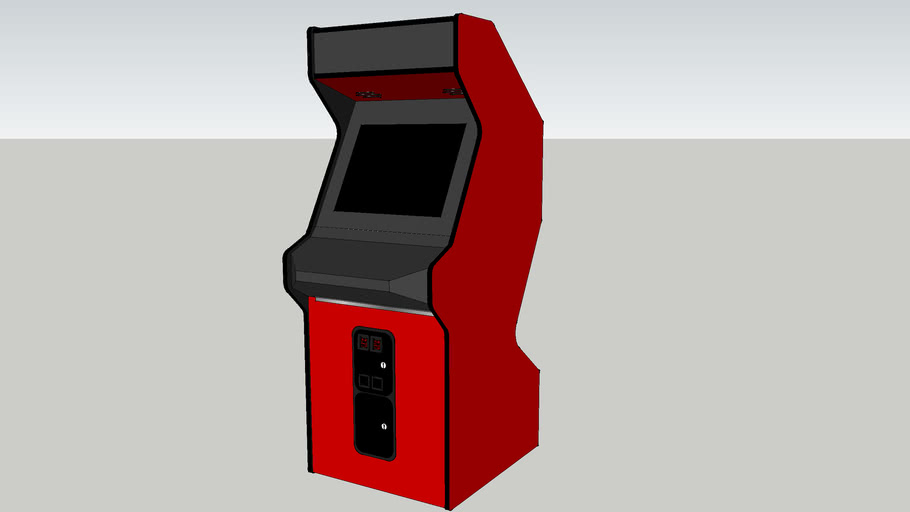 Generic arcade cabinet- Dynamo Z-back | 3D Warehouse